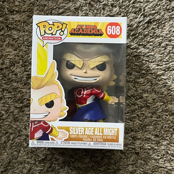 Funko | Toys | My Hero Academia Silver Age All Might Funko Pop | Poshmark